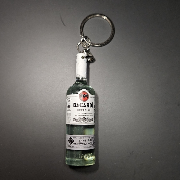 Bacardi | Accessories | Bacardi Miniature Bottle Keychain New | Poshmark